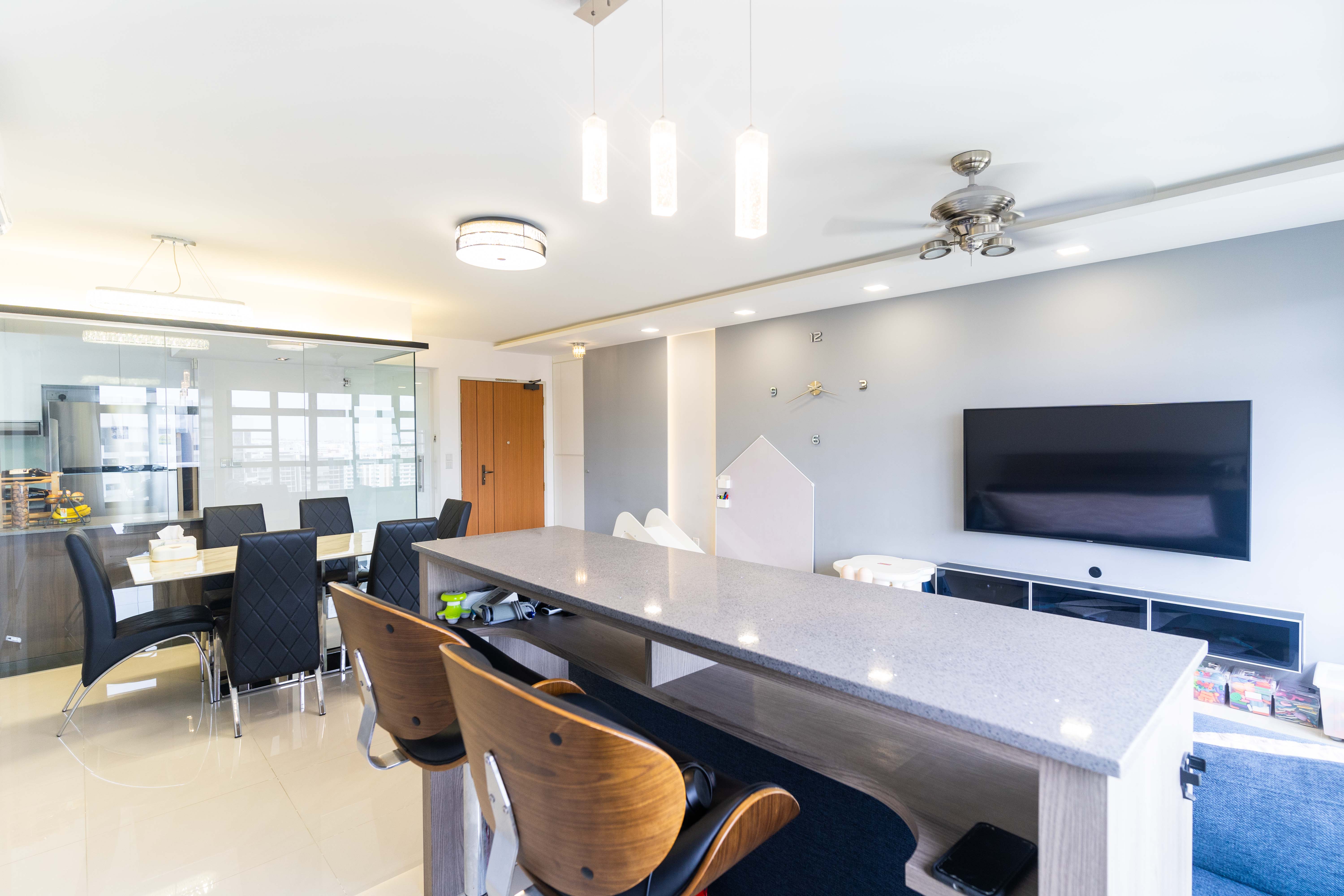 Fernvale Rivergrove: 5 Room HDB | Elegantly Renovated High Floor Unit